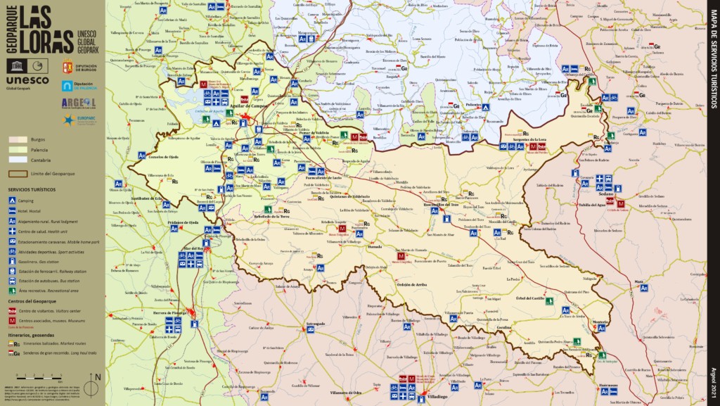 Maps and Visitor Centers – Geoparque Las Loras